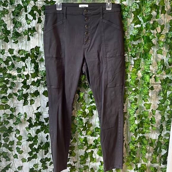 pistola | Pants & Jumpsuits | Pistola High Rise Button Front Cargo Pant ...
